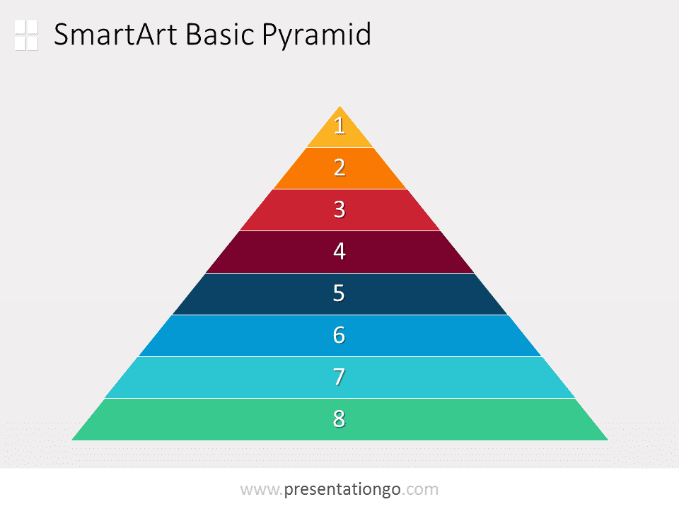 PowerPoint Pyramid Diagram - PresentationGO.com PowerPoint Pyramid Diagram - PresentationGO.com
