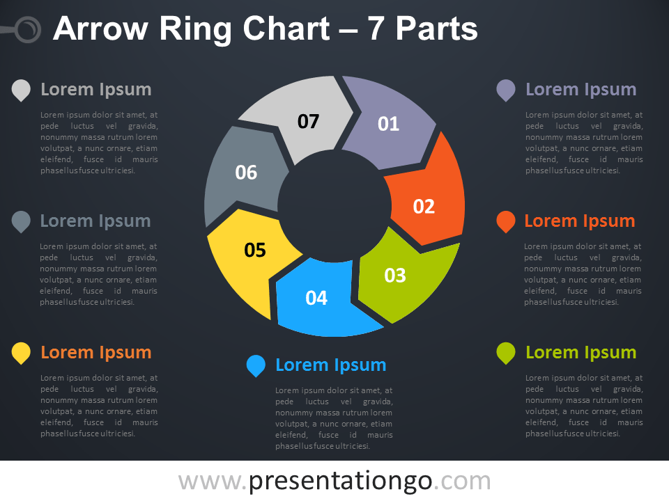How To Make Arrow Ring Chart In Powerpoint - Design Talk