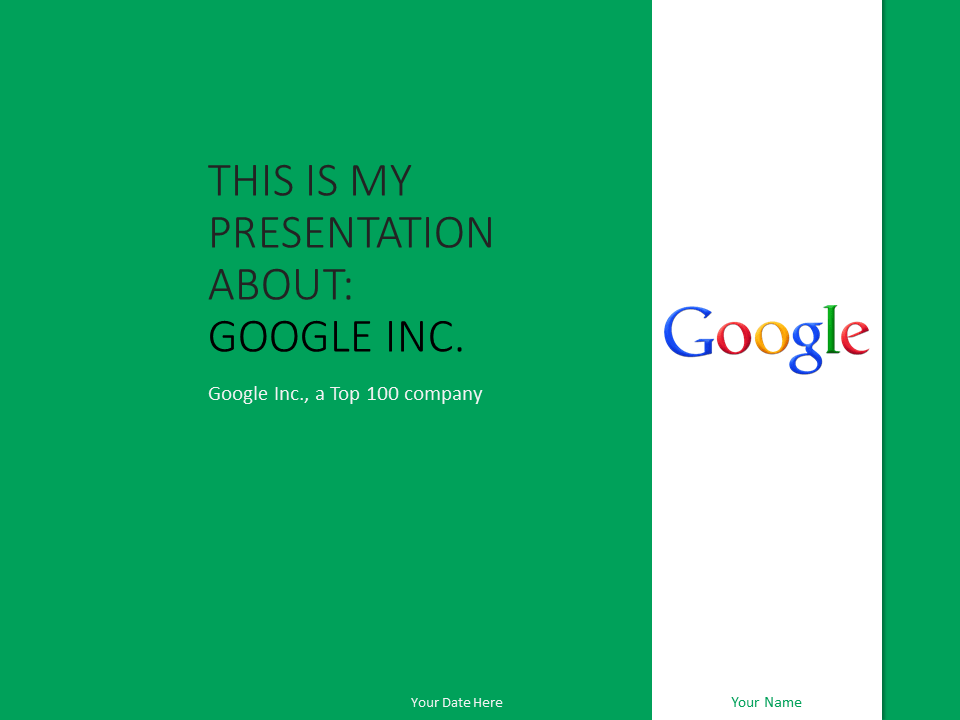 Google Company Powerpoint Presentation - citaslapmiri’s blog